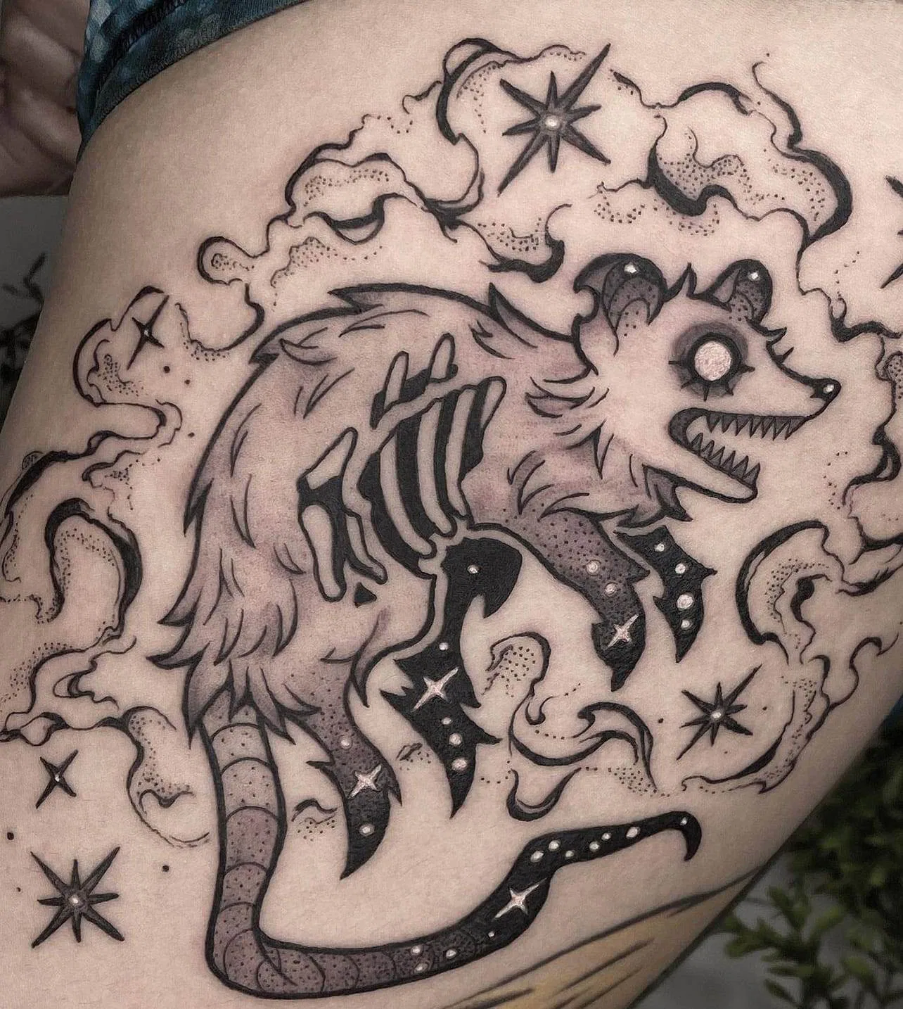 Get Unique and Highly Contemplated Blackwork Tattoos by Asher